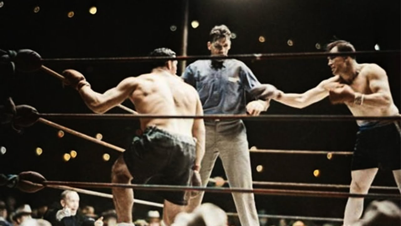 Jack Sharkey vs. Primo Carnera 1 (12.10.1931) - Full Fight Colorized ...