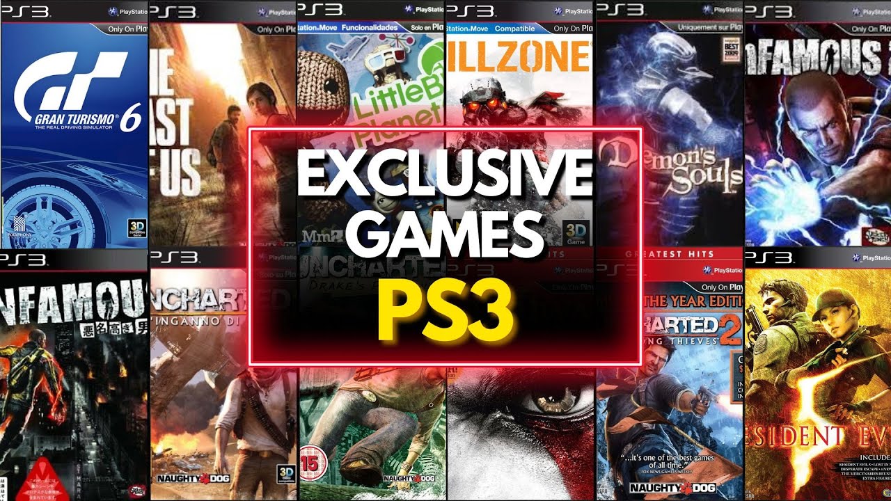 35 TOP Exclusive PS3 Games You Need to Play - YouTube