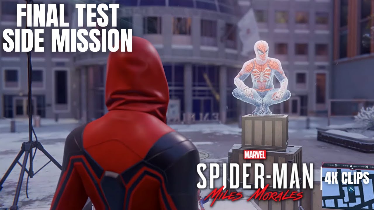 Final Test Side Mission | Miles VS 2 Virtual Vultures | Marvel's Spider ...