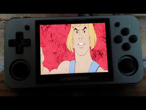 He-Man on ANBERNIC RG350M openBOR emulator - YouTube
