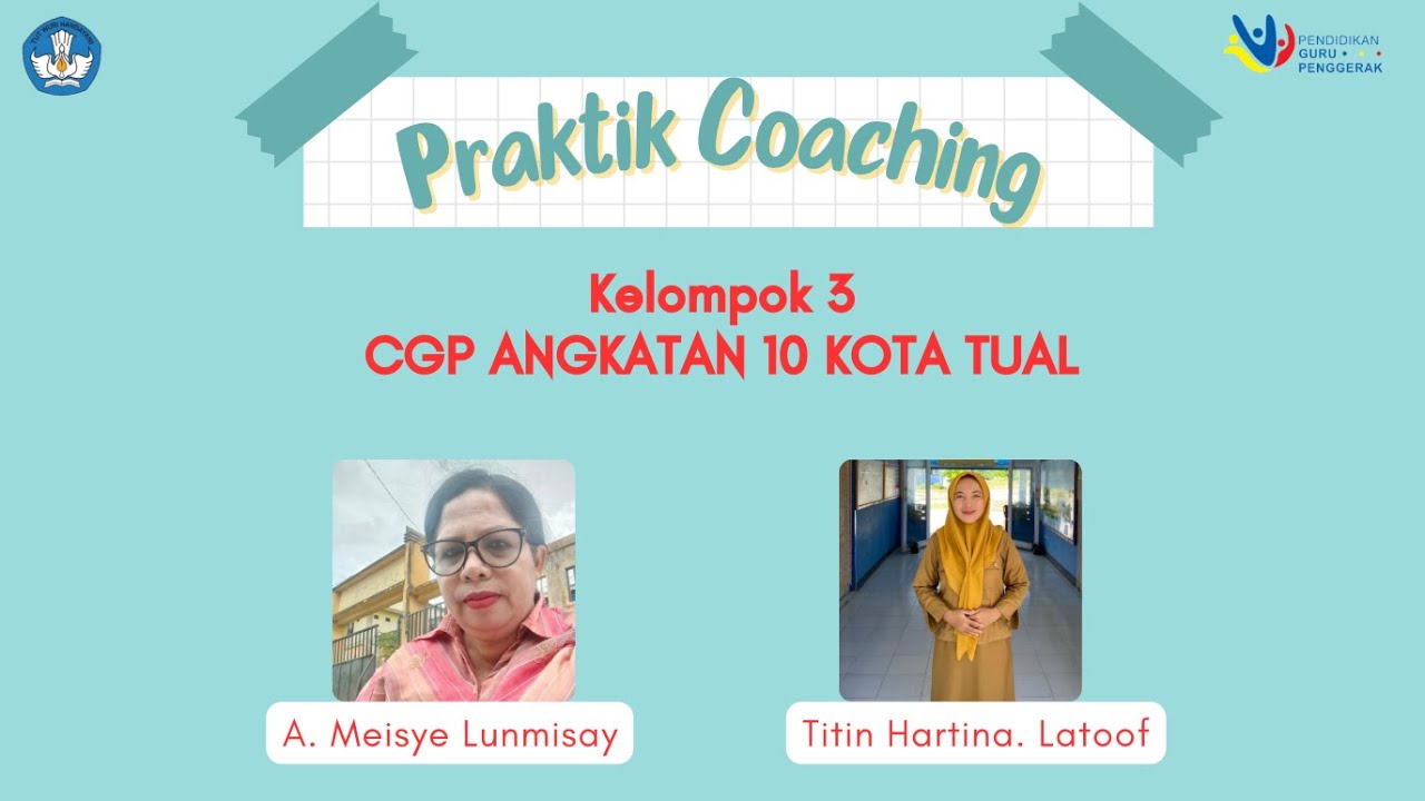 Titin Hartina Latoof - CGP Angkatan 10 - SMPN 8 Tual - YouTube