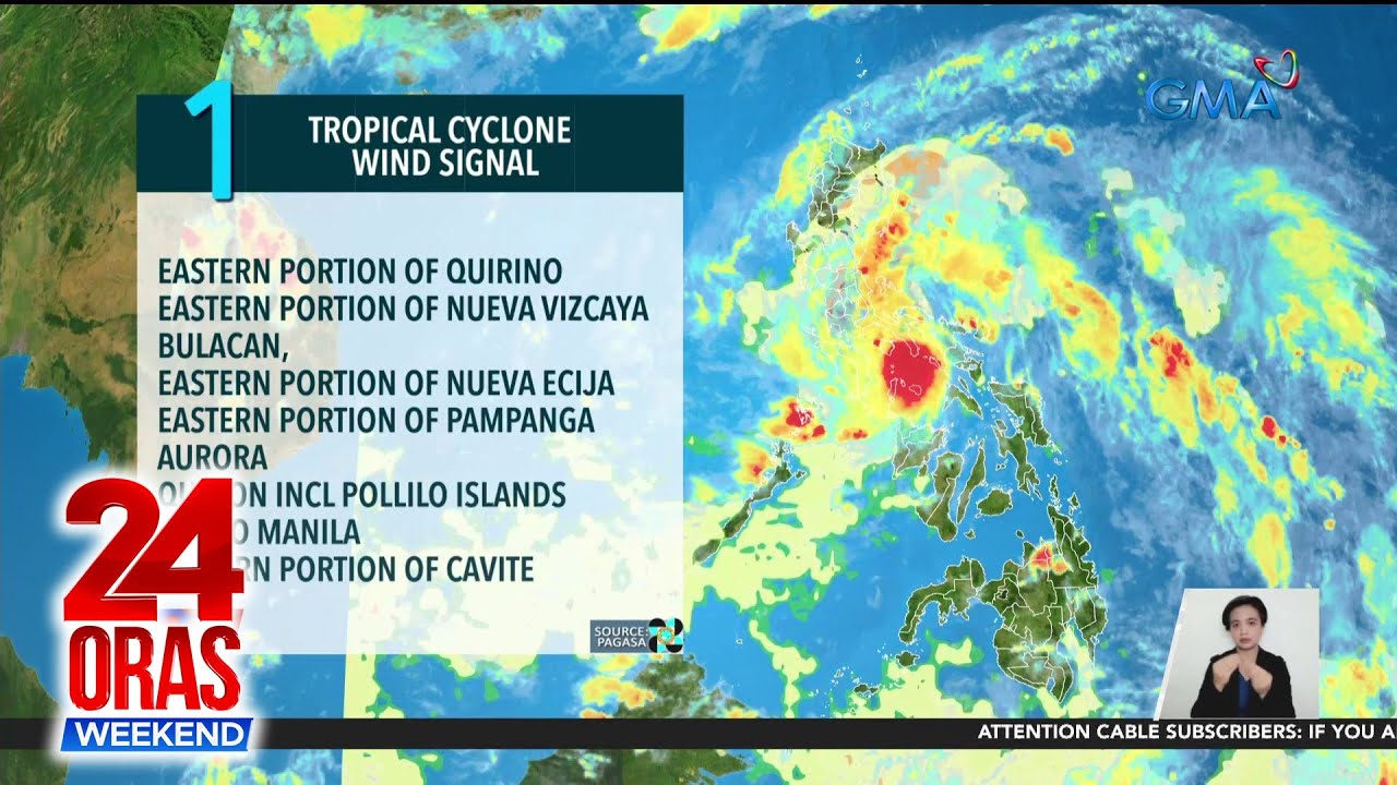 Metro Manila at ilan pang lugar, nasa Tropical Cyclone Wind Signal no ...