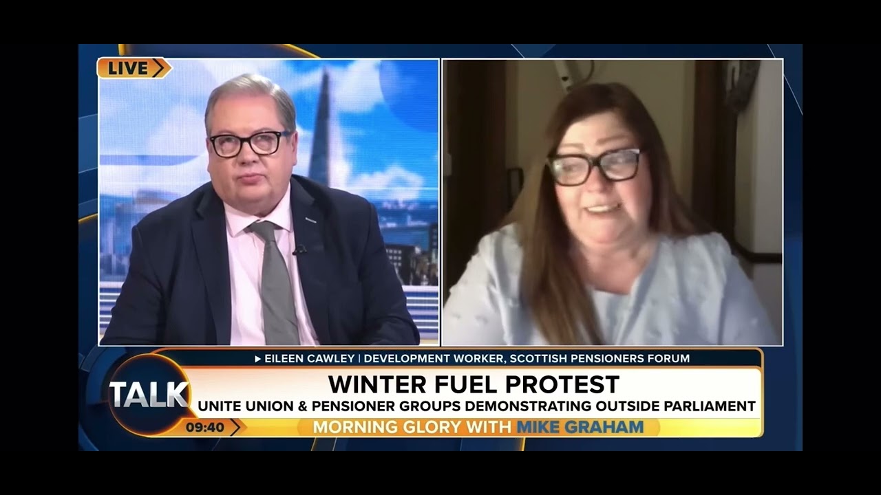 Winter Fuel Protest - YouTube