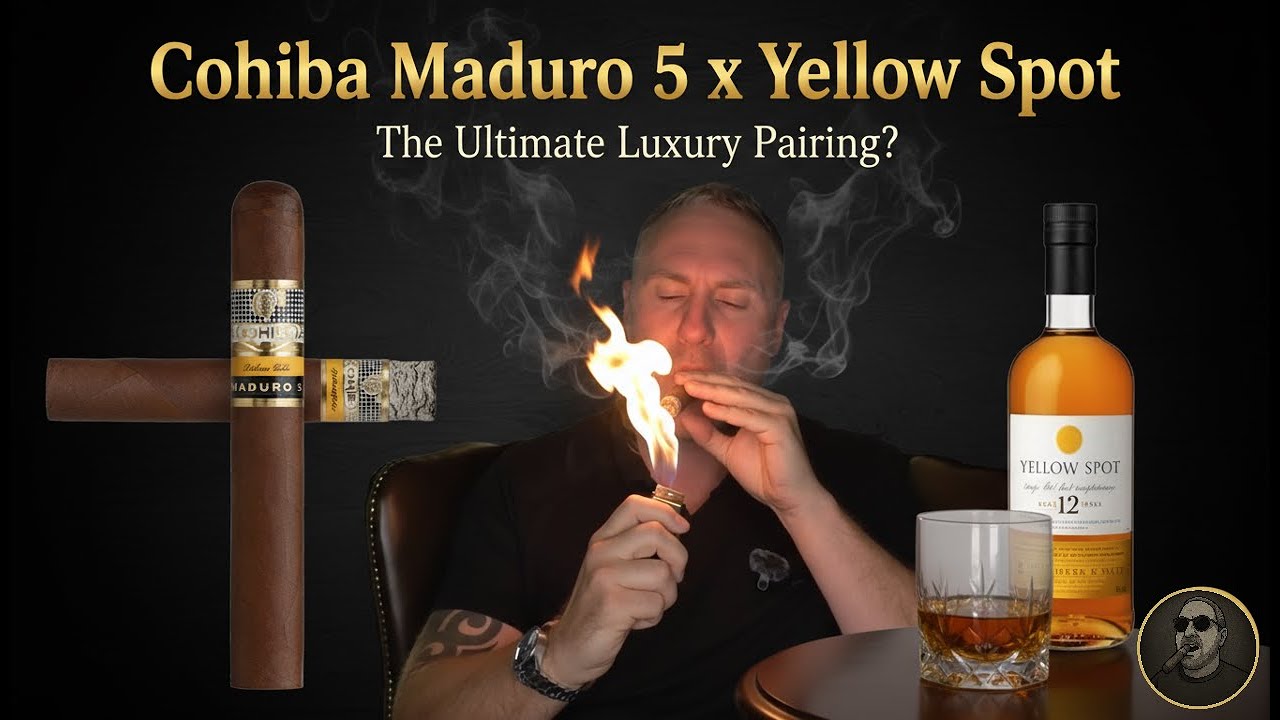 Cohiba Maduro 5 Genios x Yellow Spot Whisky - The Perfect Luxury ...