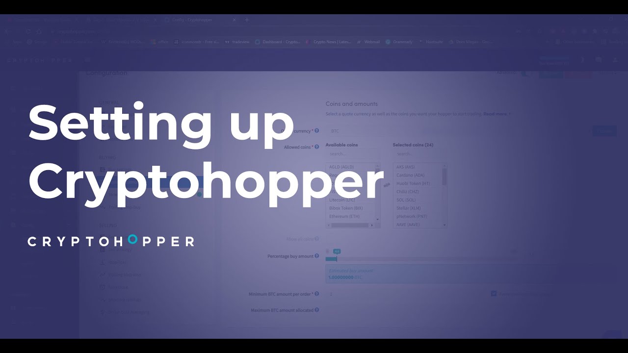 Setting Up Cryptohopper - YouTube
