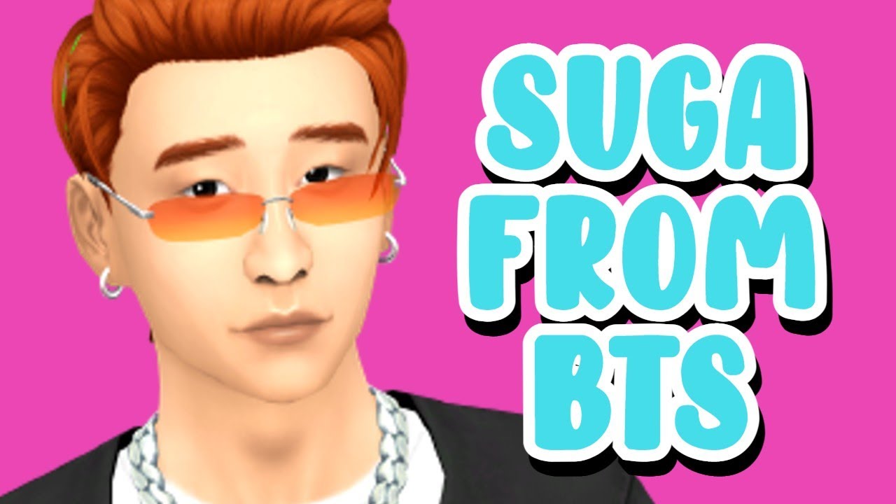 BTS Suga aka Min Yoongi Sims 4 CAS | 슈가 | Maxis Match | LINK INCLUDED ...