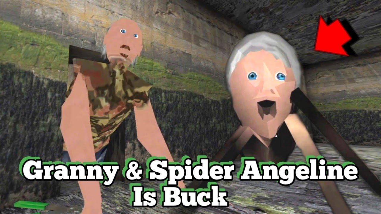 Granny And Spider Angeline Is Buck - Full Gameplay | Sewer Escape ...