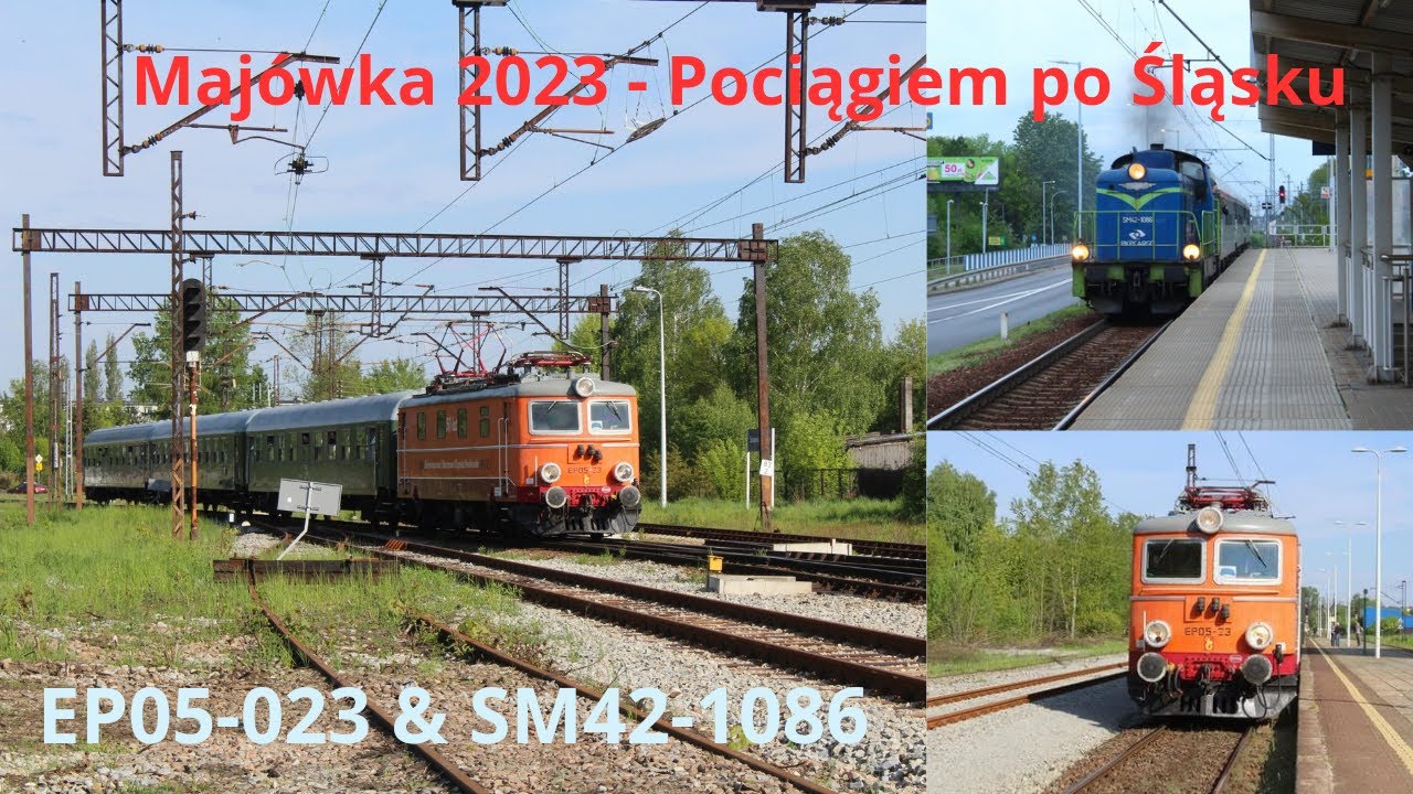 TurKol - Majówka '23 | EP05-023 & SM42-1086 | Sosnowiec Płd , Katowice ...