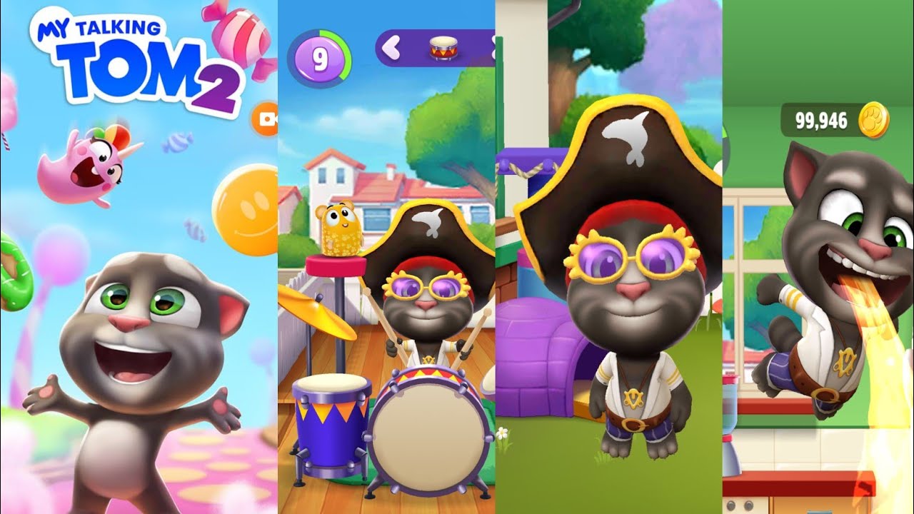 Talking Tom 2 Full Version Viral🔥 Fun And Games #talkingtom #viral #talkingtom2 - YouTube