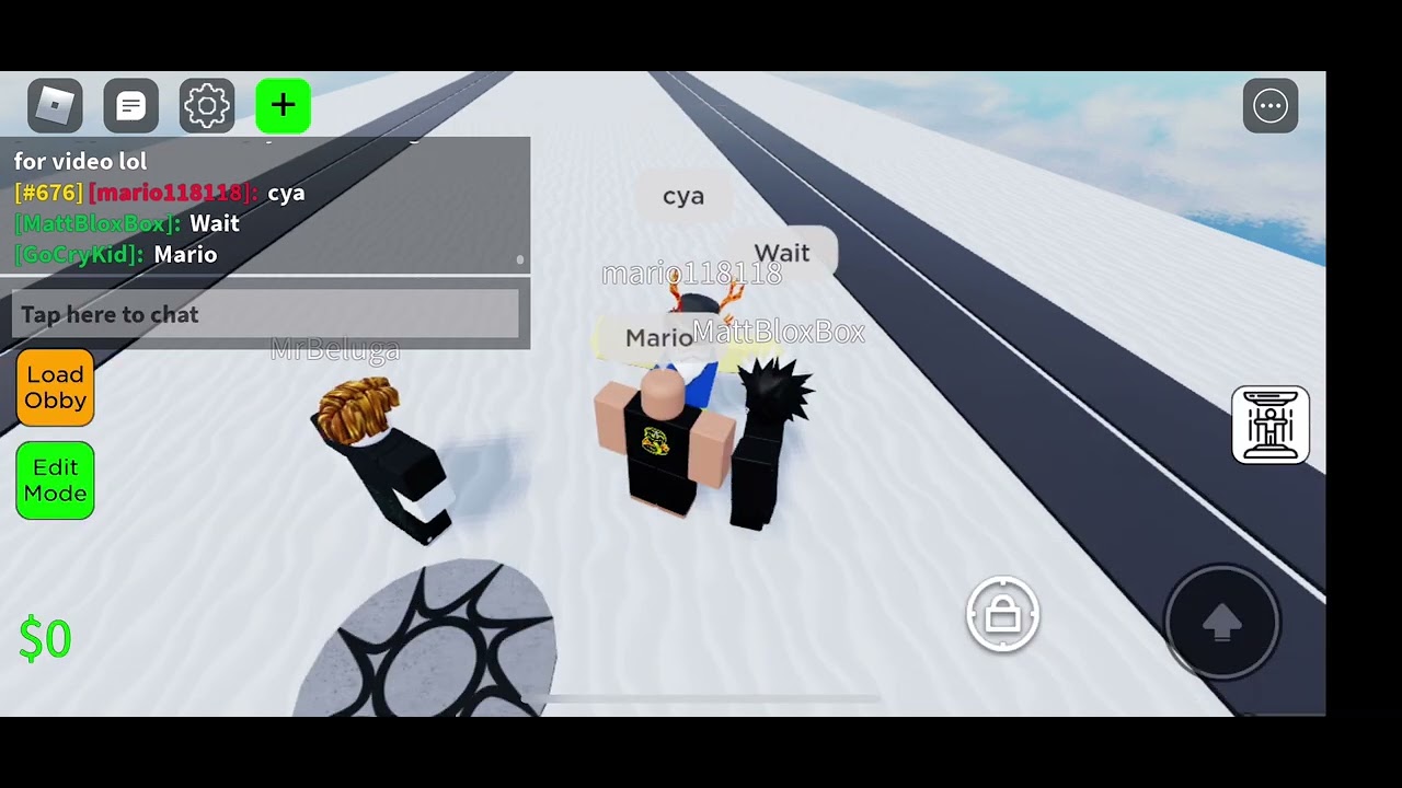 When I met Mario118118 in roblox - YouTube