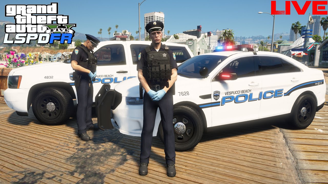 GTA 5 LSPDFR - Vespucci Beach Police Department - Night Patrol (NVE ...