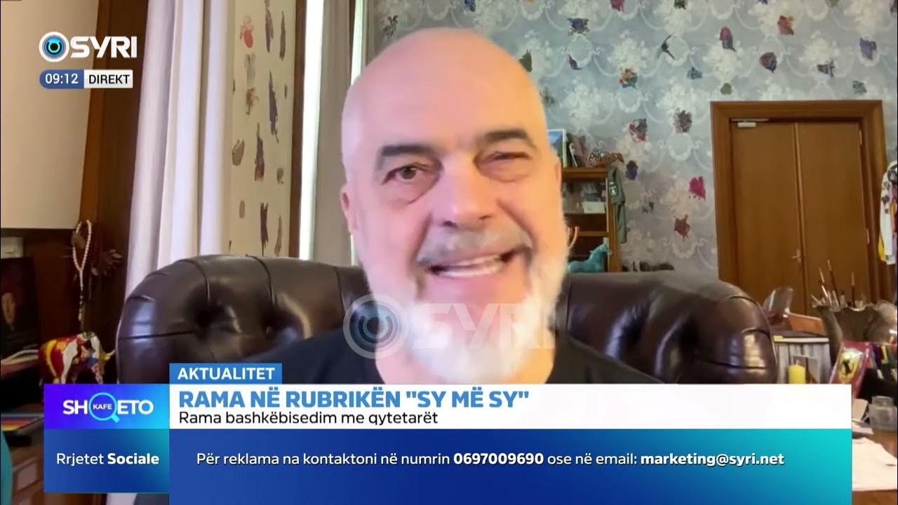 Rama tallet 'Sy më Sy' me shqiptarët, lajmëron nisjen e fushatës - YouTube