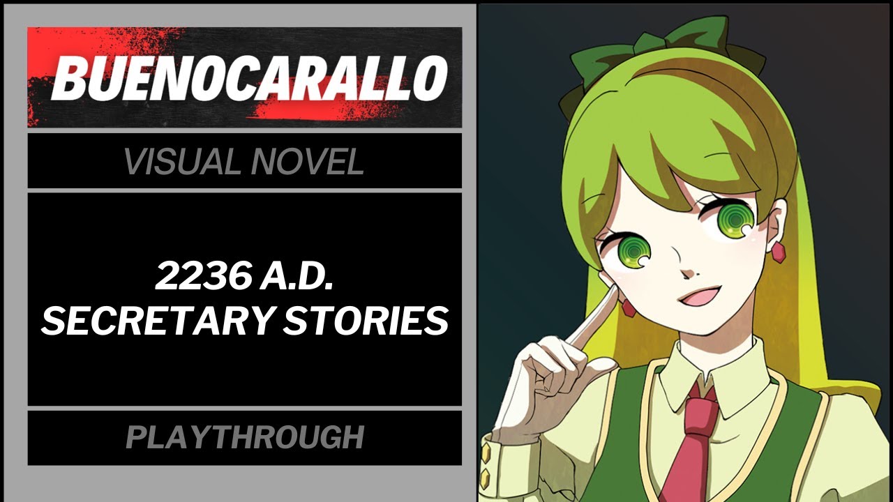 2236 A.D. Secretary Stories - Visual Novel - YouTube