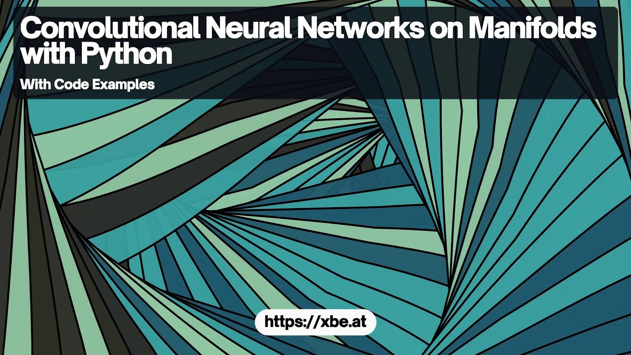Convolutional Neural Networks on Manifolds - YouTube