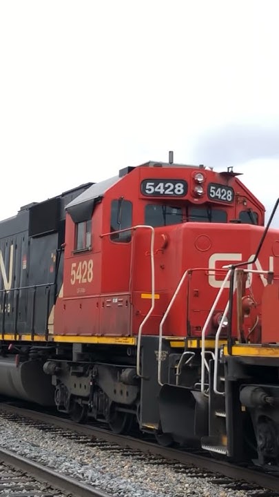 Cn 5428 sd60 on CN L515 11/21/23 - YouTube