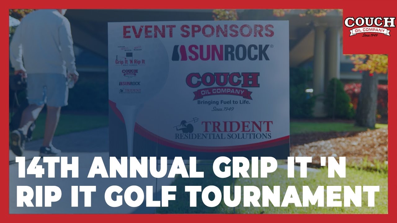14th Annual Grip It 'N Rip It Golf Tournament - YouTube