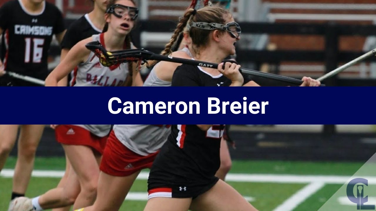 Cameron Breier Lacrosse Highlights - KY 2024 - Att. Mid. Draw. Def ...