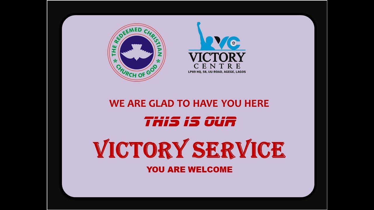VICTORY SERVICE || WELFARE SUNDAY || 19TH JAN, 2025 - YouTube