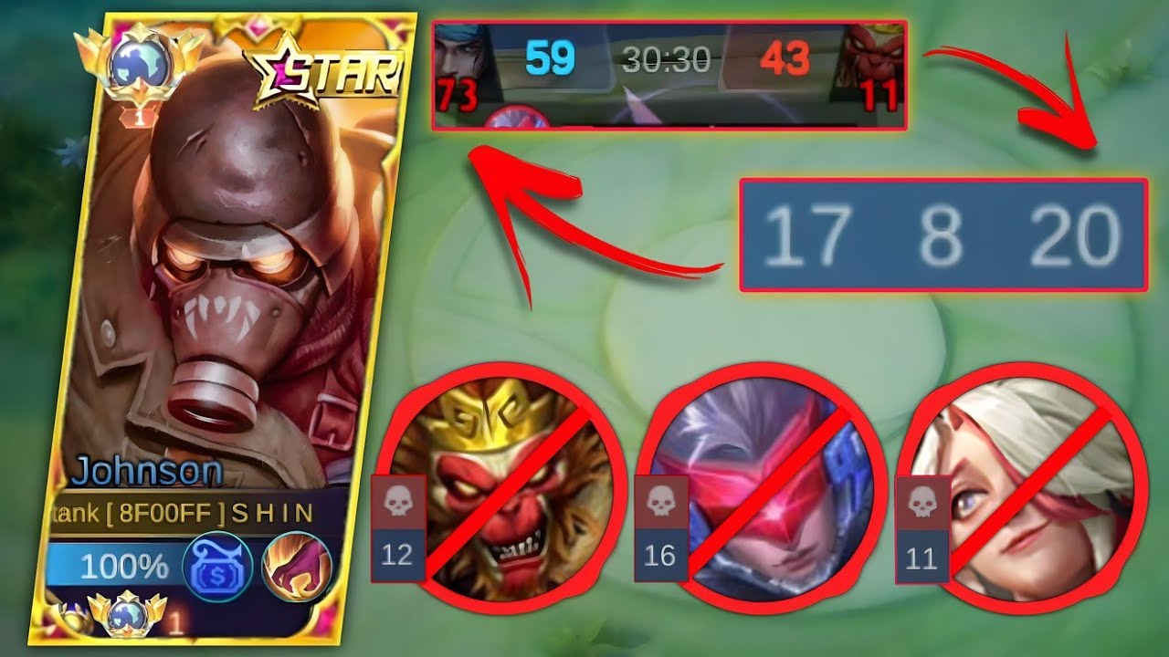 LOCK CORE WITH JOHNSON MAGE!! TERRIBLE DAMAGES - BUILD TOP GLOBAL ...