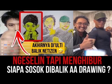 VIRAL AA DRAWING DI TIKTOK !! DIBURU NETIZEN KARENA SENGGOL PARA ARTIS ...
