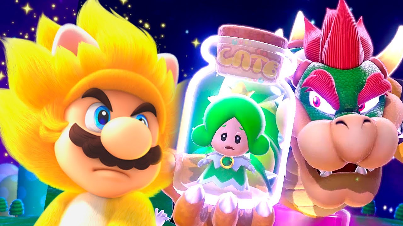 Super Mario 3D World - All Castles with Super Mario Cat search Cat ...