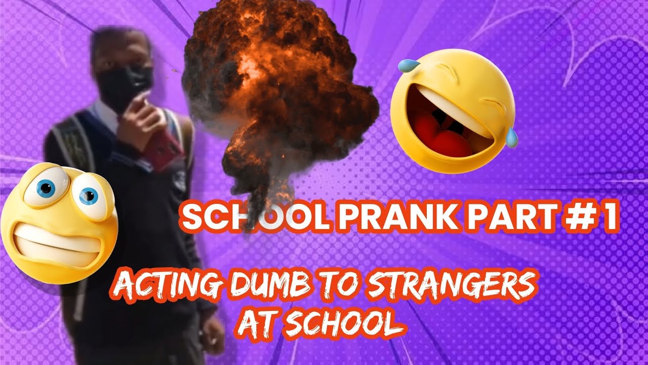 ACTING CRAZY AT SCHOOL, SCHOOL PRANK PART 1 coming up - YouTube
