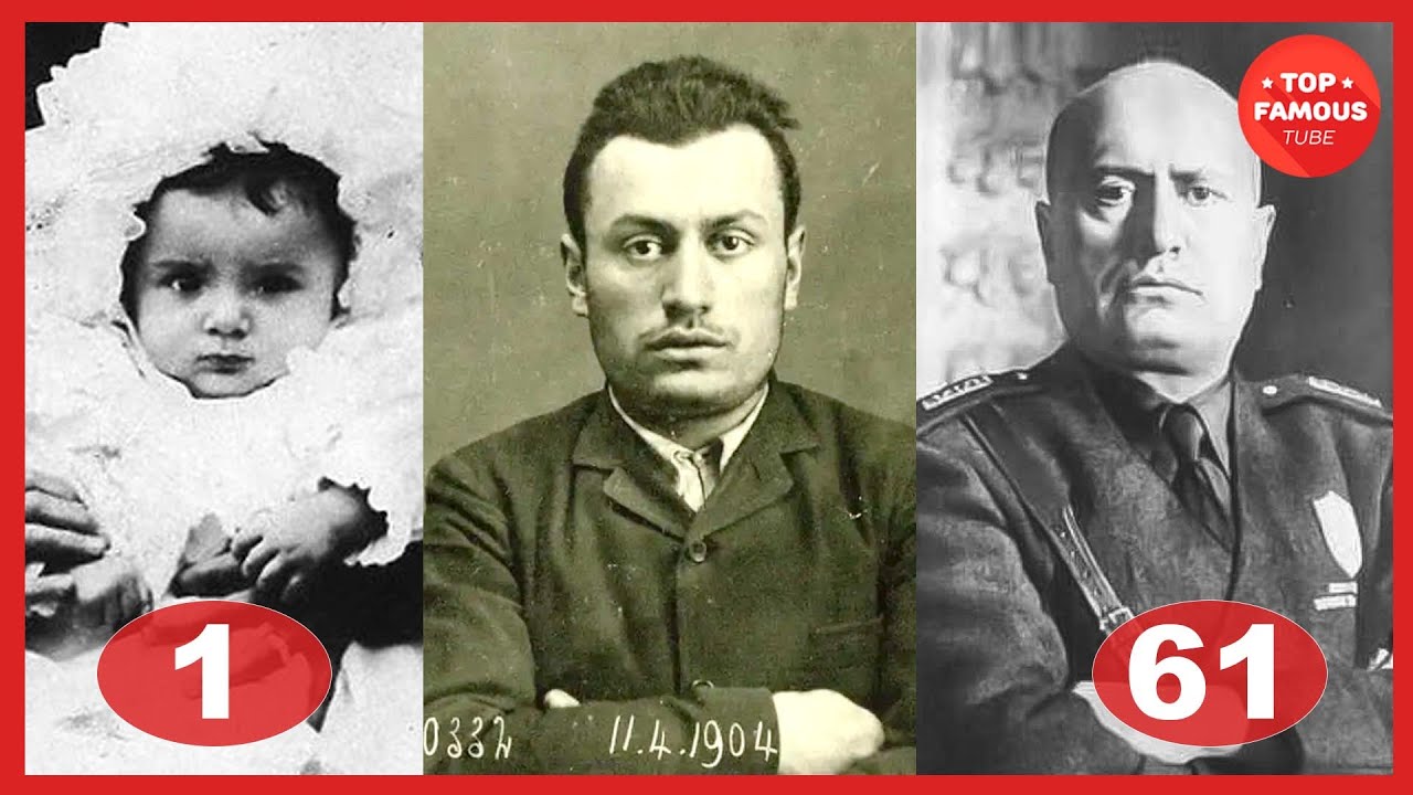 Benito Mussolini ⭐ Transformation From 1 To 61 Years Old - YouTube