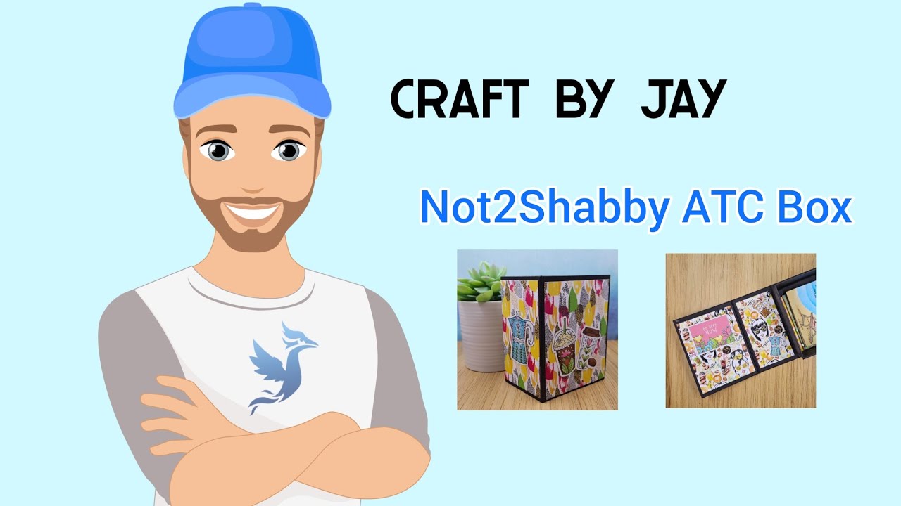 Not2Shabby ATC Storage Box - YouTube