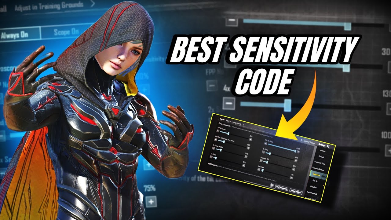 NEW UPDATE 2.9.0 !! BEST SENSITIVITY CODE BGMI SENSITIVITY SETTINGS ...