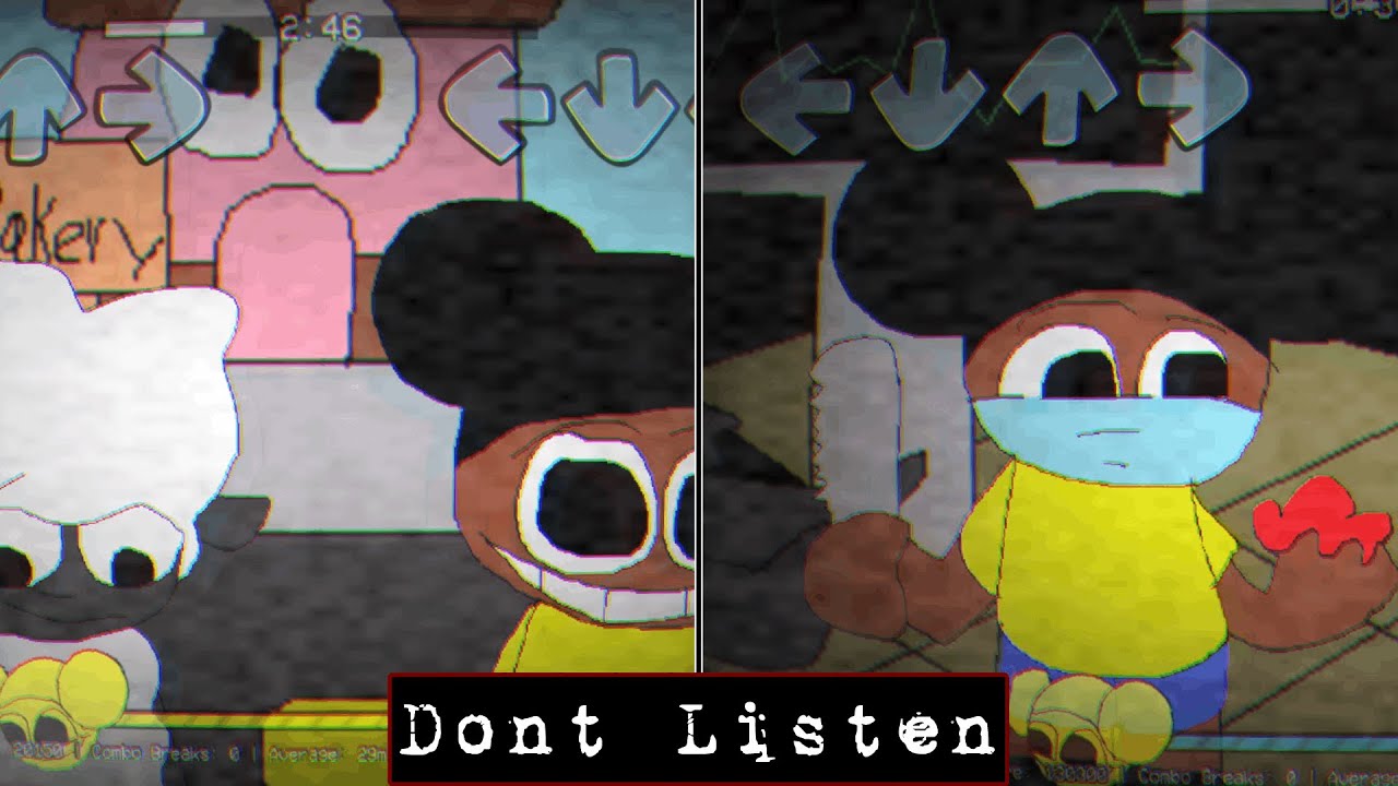 FNF: Dont Listen @Jakeneutron // Amanda The Adventurer mod Friday Night ...