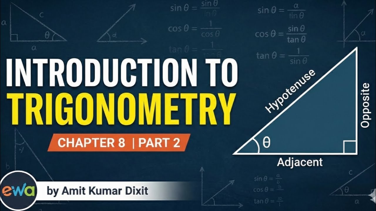 Chapter-8 Introduction to trigonometry part-2 - YouTube