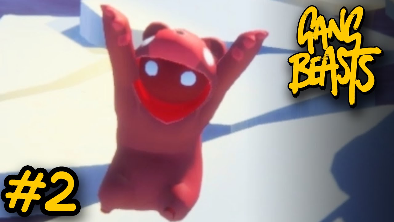 Gang Beasts Let's Play [Part 2] - How dinosaurs became extinct (2 ...