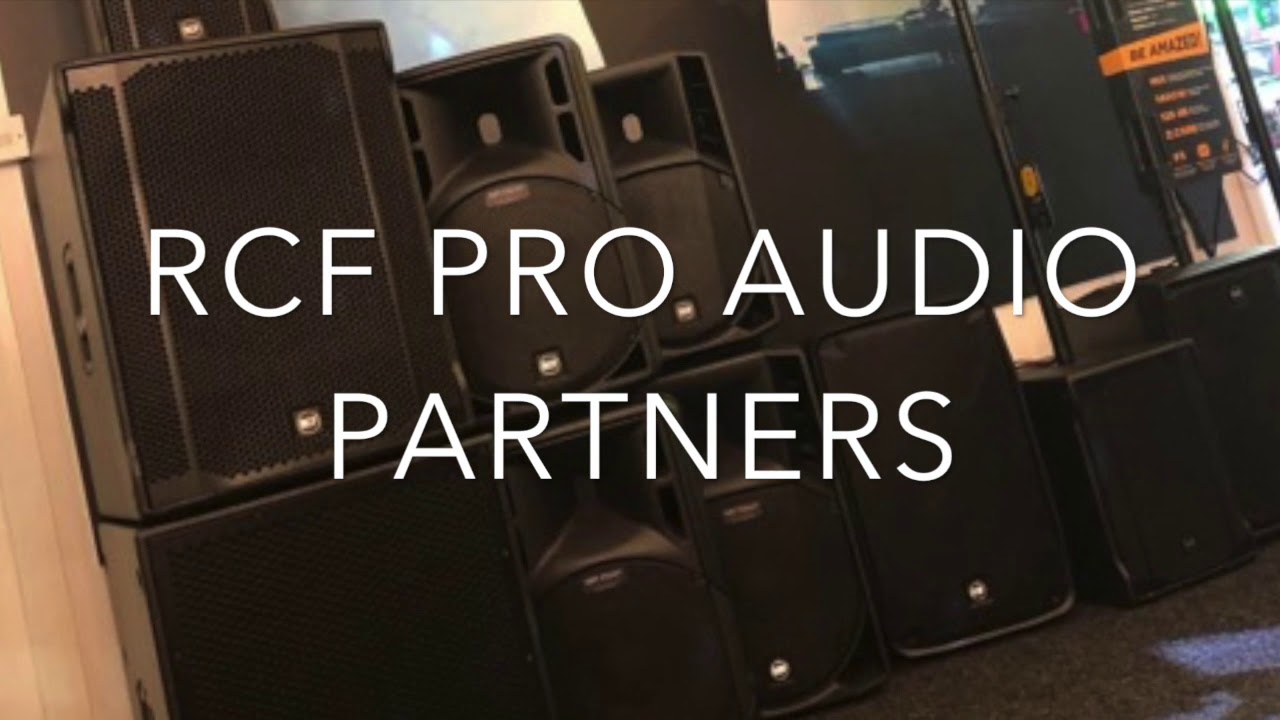 Pro Audio RCF @ Phase One - YouTube