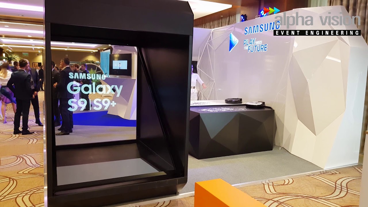 Hologram telefonu Samsung S9 / Holographic BOX - YouTube