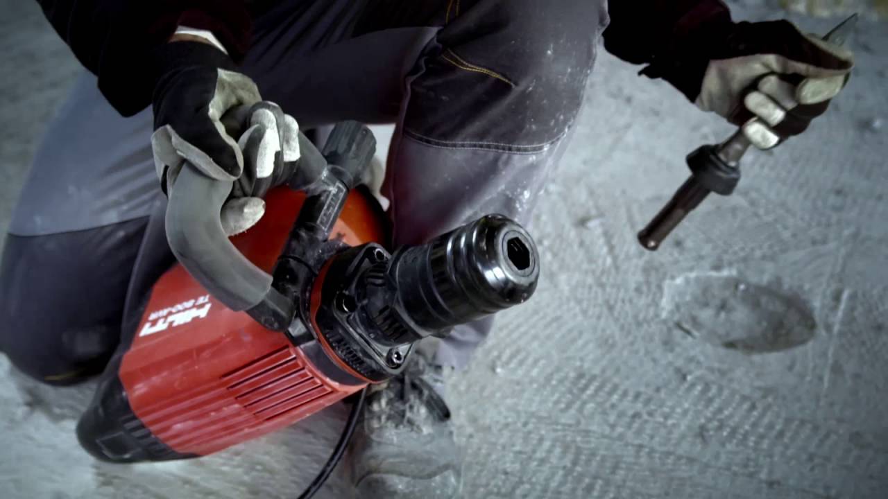 Hilti TE 800-AVR bontókalapács - YouTube
