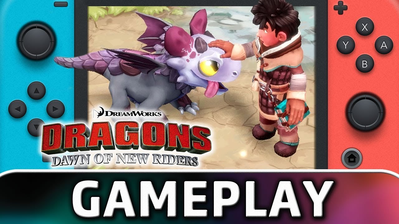 DreamWorks Dragons Dawn Of New Riders | First 55 Minutes on Switch ...