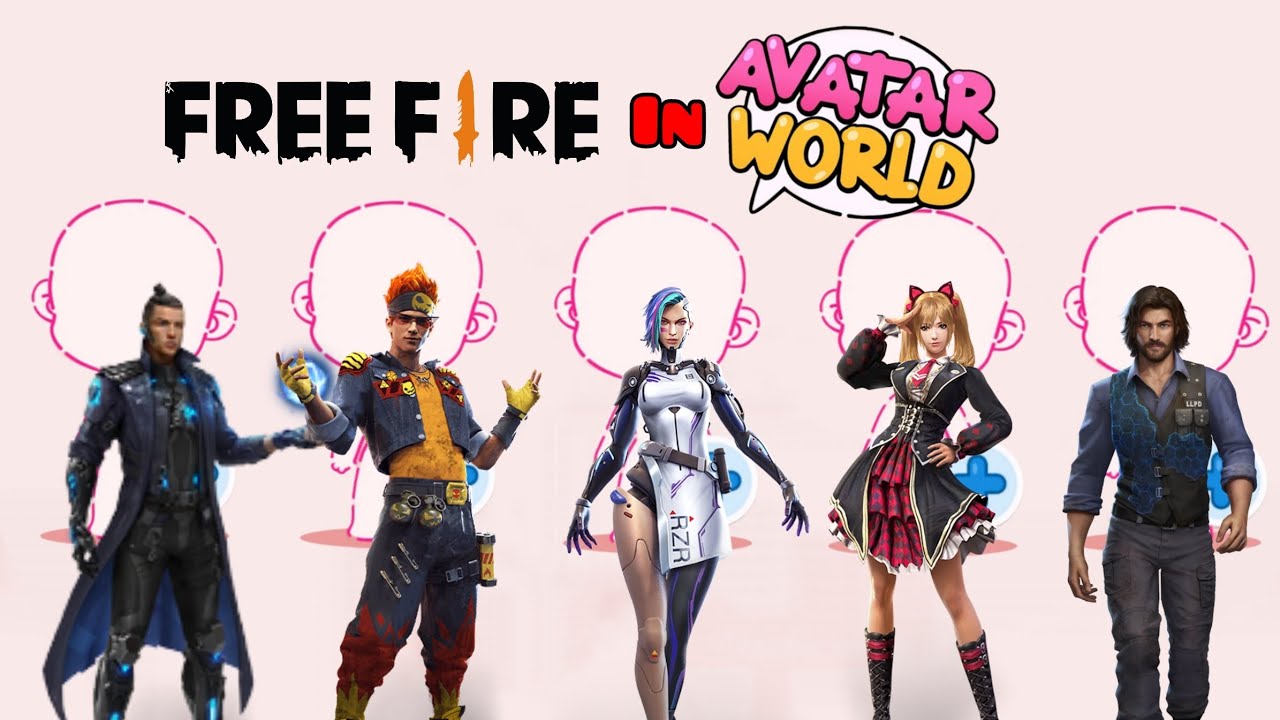 How To Make 🔥Free Fire ⚔️🛡️ in Avatar World!!! #avatarworld #freefire # ...