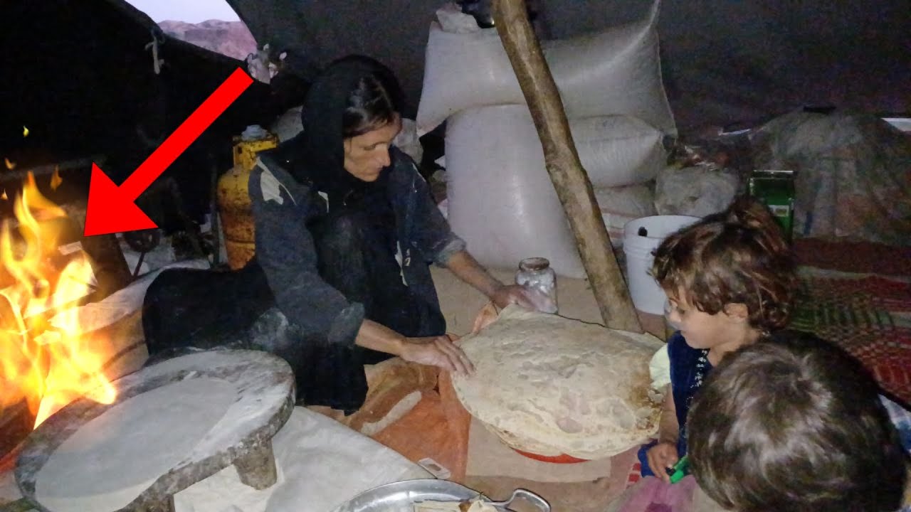 Baking Bread in Tribal Life | gas explosion and fire 😰🔥 - YouTube