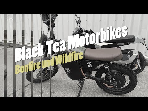 Elektro Black Tea Motorbikes auf dem Prüfstand