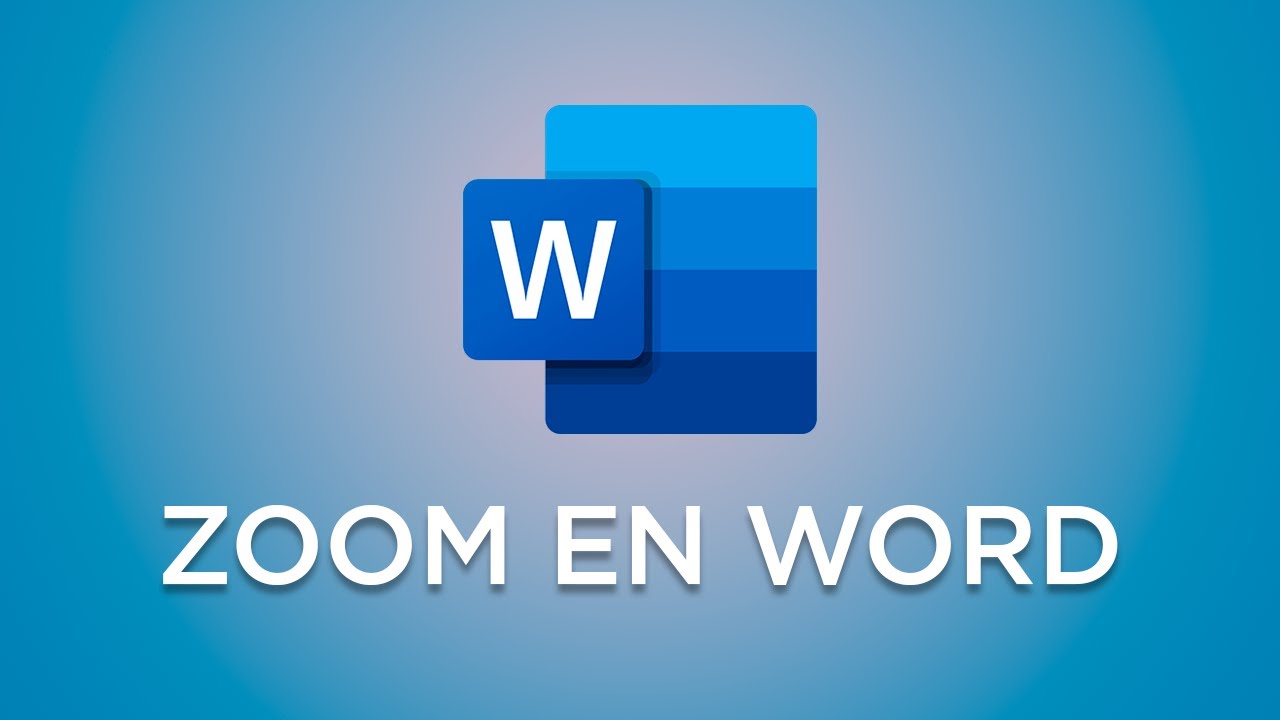 Cómo manejar el zoom en Word - YouTube
