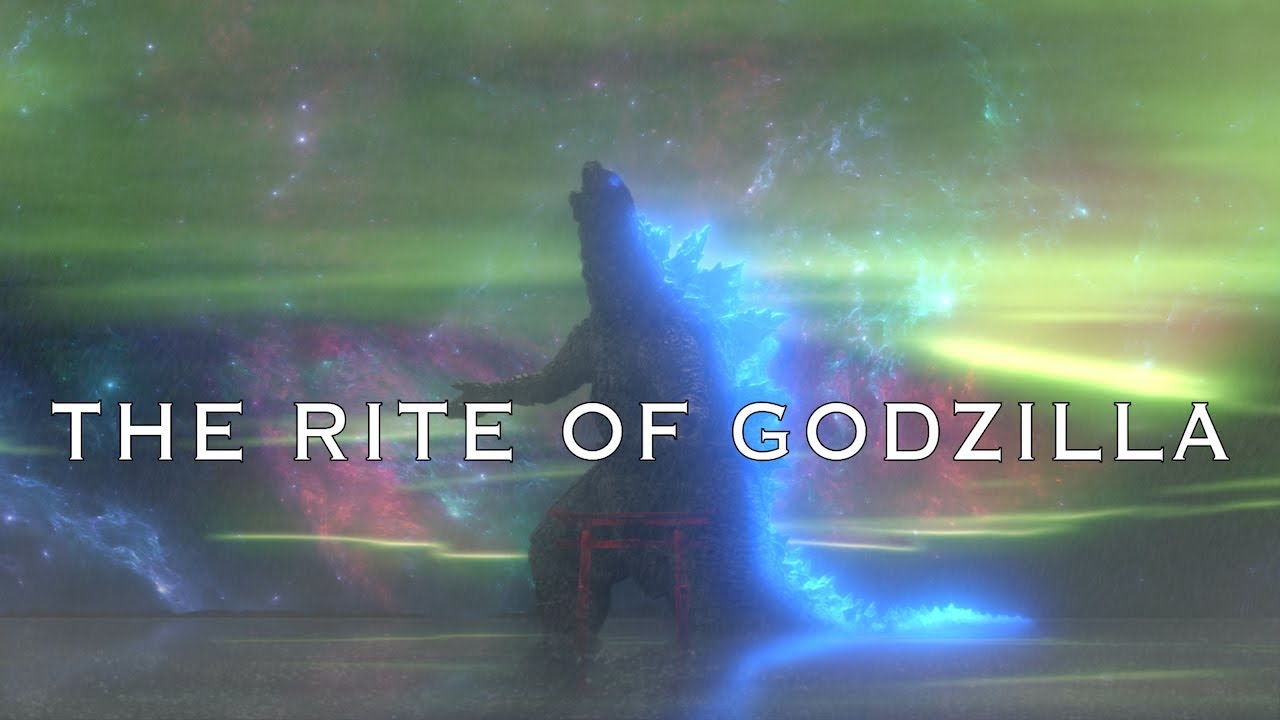 The Rite of Godzilla | 1 Hour of Monster Ambience, Meditation, Rain ...