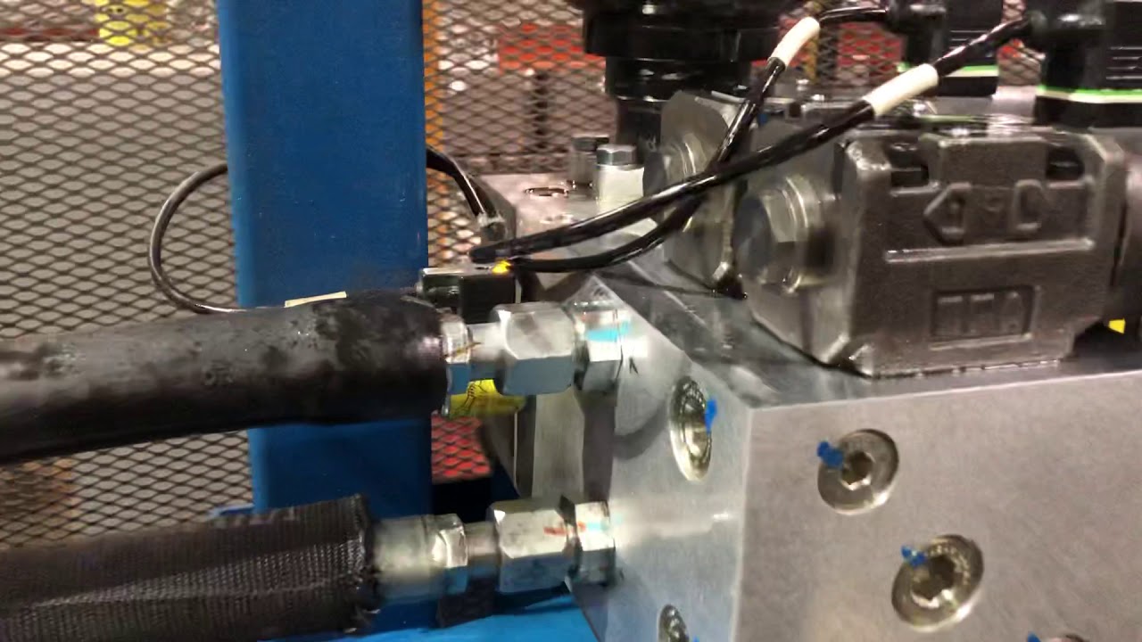 Tekfab hydraulic block - YouTube