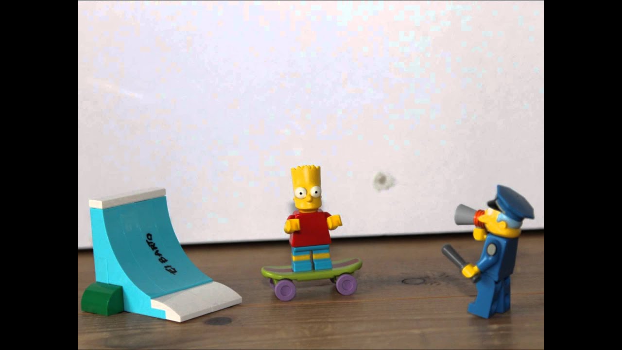 Tom's Lego Simpsons Movie - YouTube