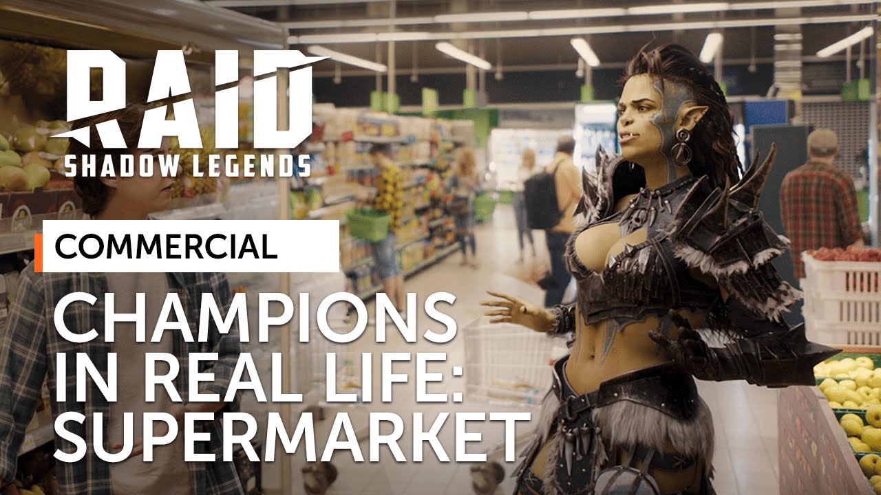 RAID: Shadow Legends | Champions IRL | Supermarket (Official Commercial) - YouTube