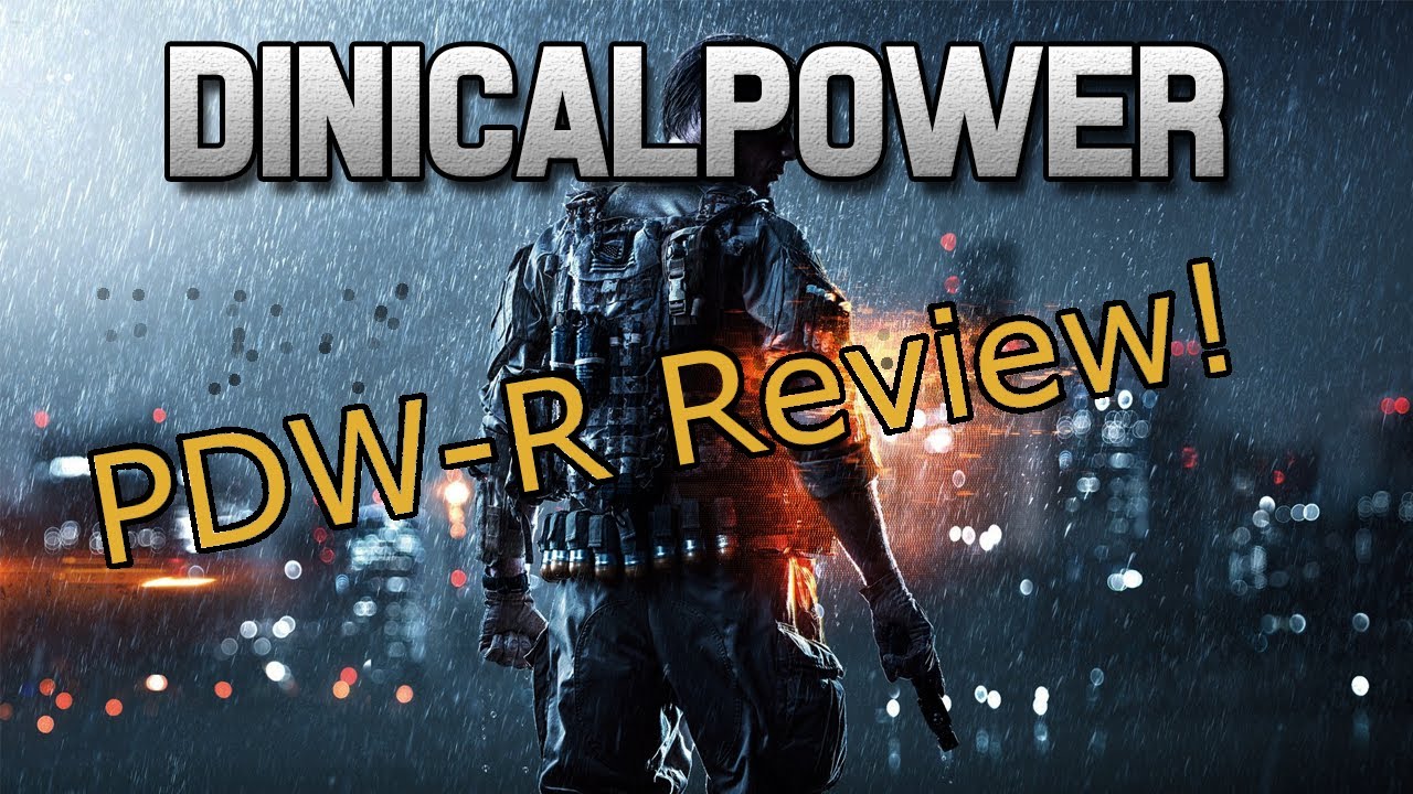 BF4 - PDW-R WEAPON REVIEW! - YouTube