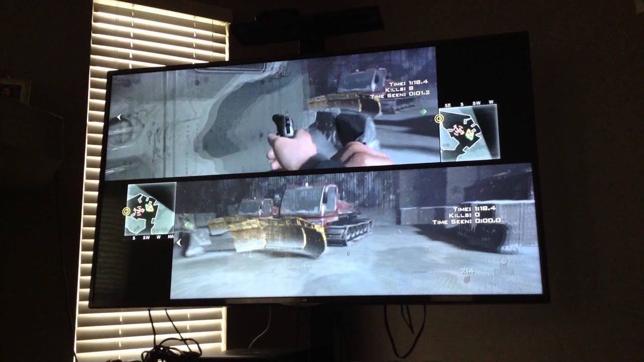 Mw3 campaign split screen w/friend - YouTube