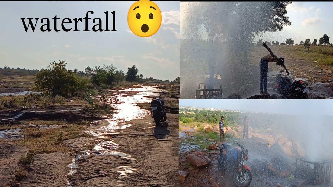 jameen mein se waterfall Nikla 😯#rider @Ride_with_gogo - YouTube