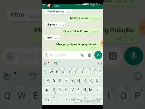 Prank Text Nembak Cewek Baru Kenal Di WhatsApp ,,.Hasilnya Wowww