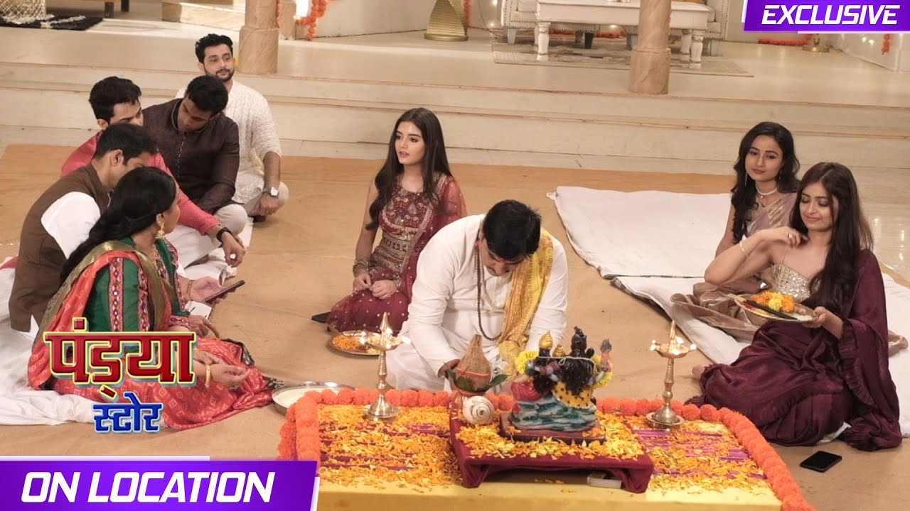 PANDYA STORE On Location: Natasha Ne Apne Bhaiyon Ko Rakhi Bandhne Ke ...