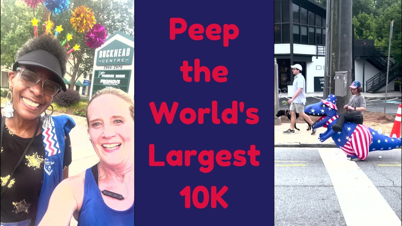 Experience the World's Largest 10k Peachtree Road Race - YouTube